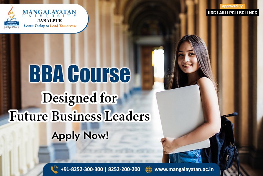 BBA Course Designed for Future Business Leaders – Apply Now